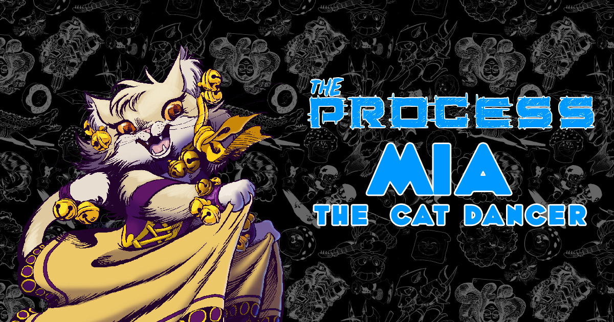 Mia the Cat Dancer Illustration - MastaFran ComicsMastaFran Comics