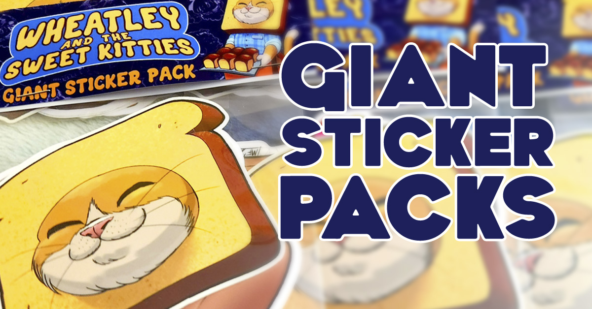 Giant Sticker Packs - MastaFran ComicsMastaFran Comics